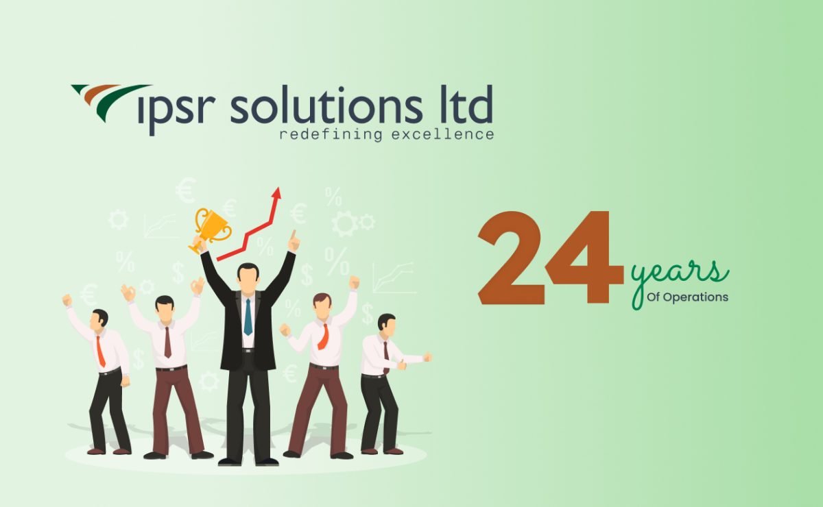 24 years of Operations | ipsr solutions limited : ipsr solutions limited