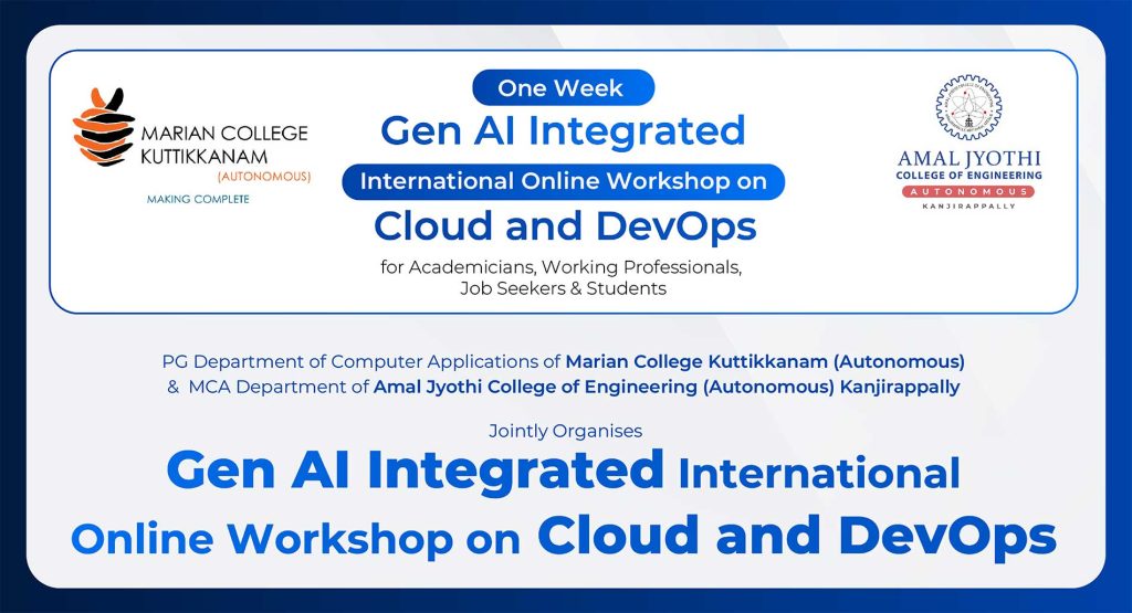 Gen AI Integrated International Online Workshop on Cloud and DevOps | ipsr solutions limited ...
