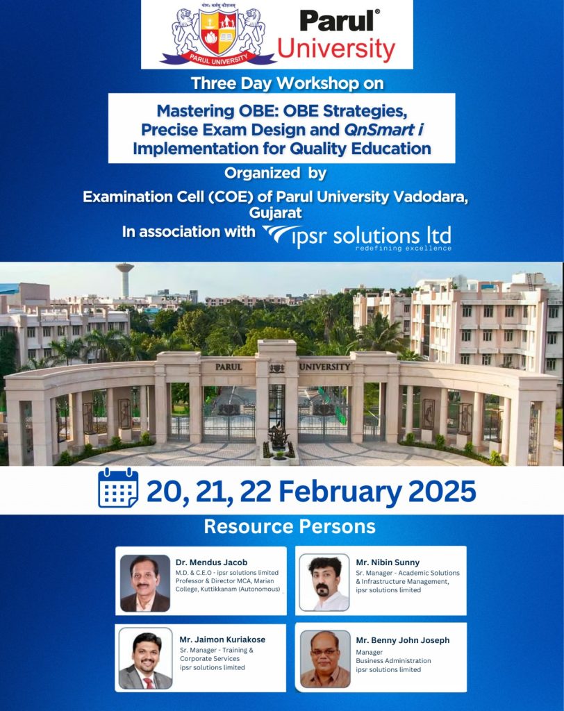 Workshop on Mastering OBE: OBE Strategies, Precise Exam Design, and ...