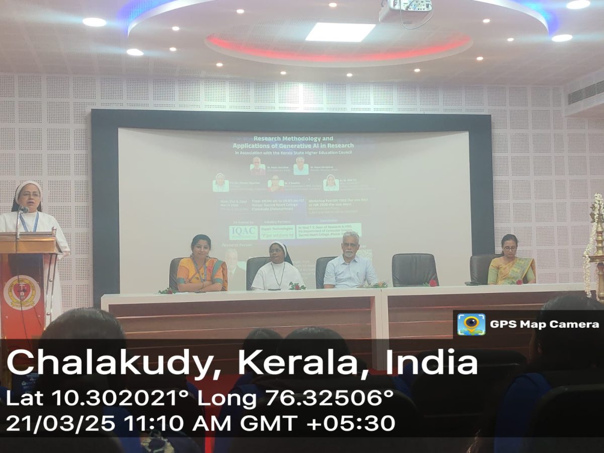 National-Level Workshop on Research Methodology and Applications of ...