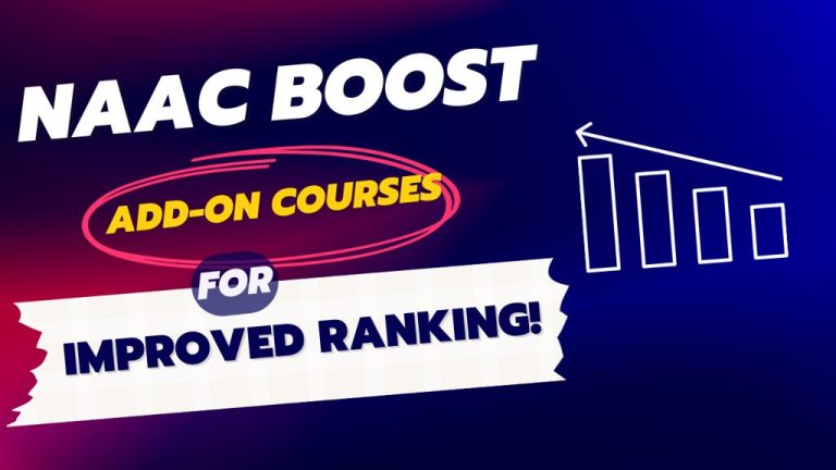 Enhancing Your NAAC Grade with Add-On Courses